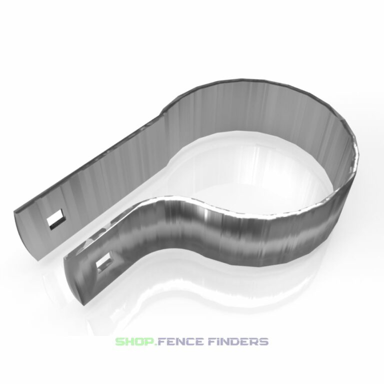 Chain Link 3.5" Beveled Tension Band (12 Gauge, Galvanized Steel ...